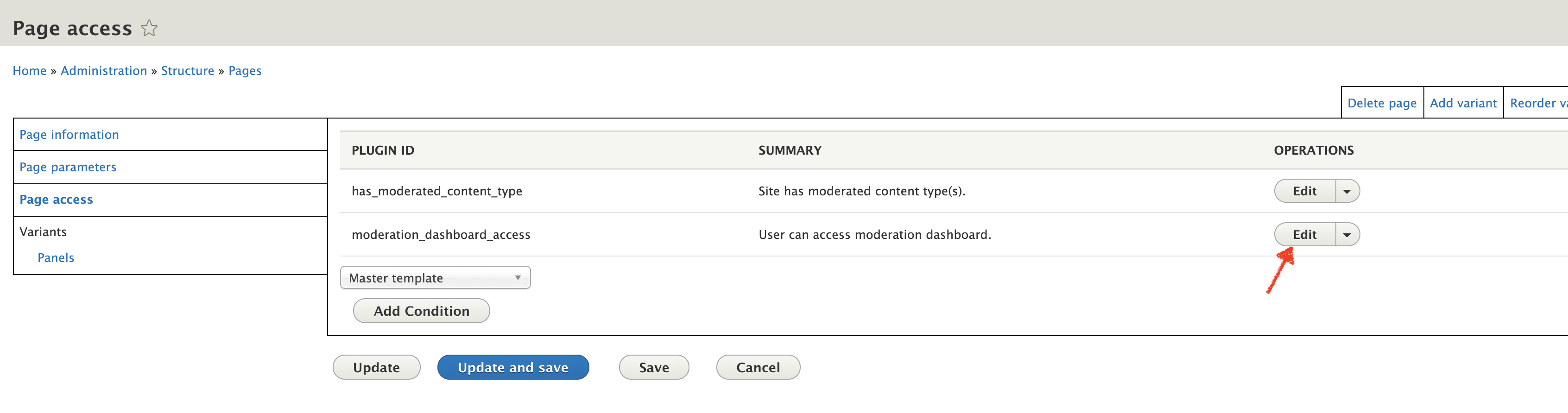 Moderation dashboard Plugin exception dashboard_user. [#3250600] | Drupal.org